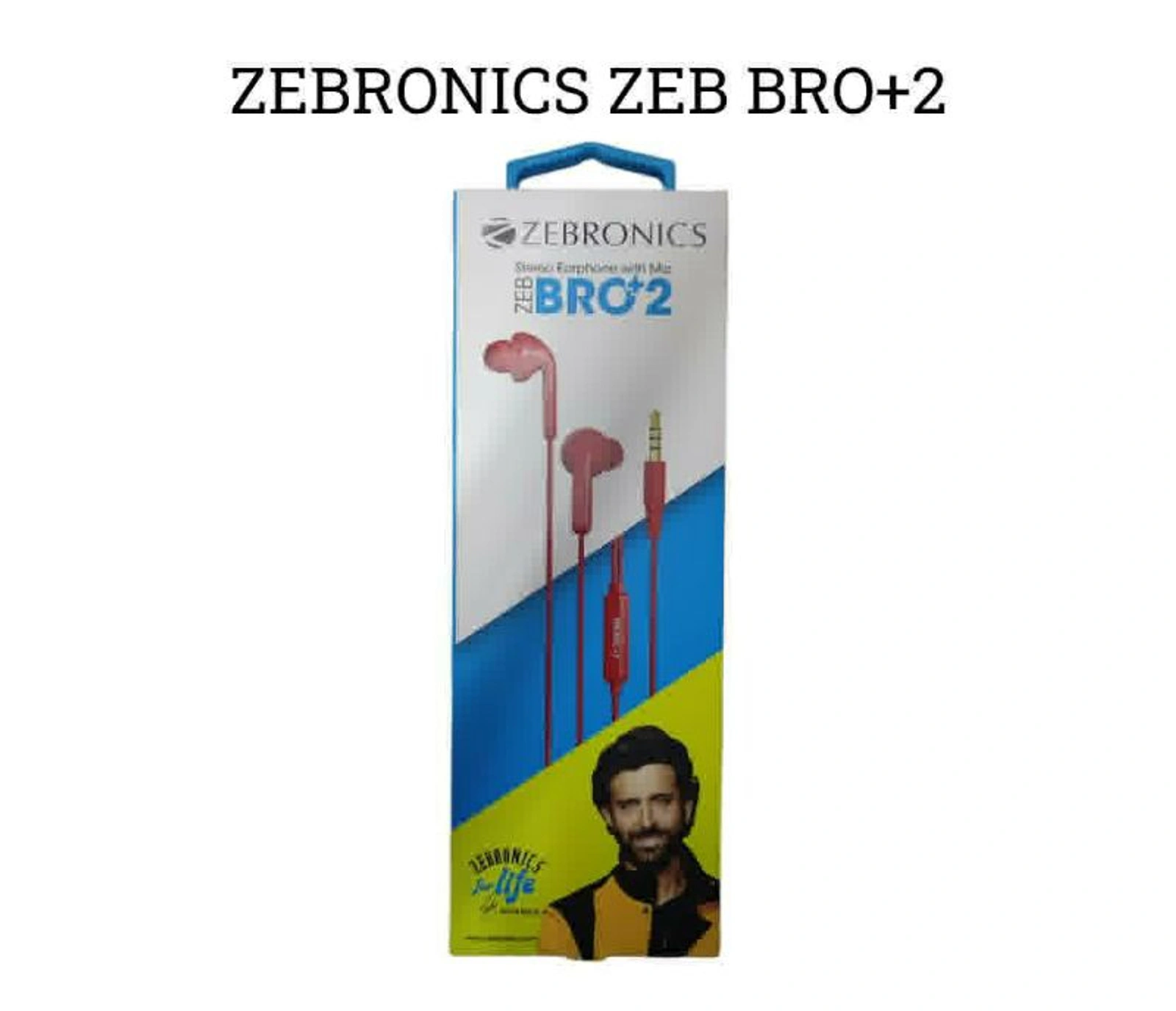 ZEBRONICS ZEB BRO+ 2 Stereo Earphone With Mic