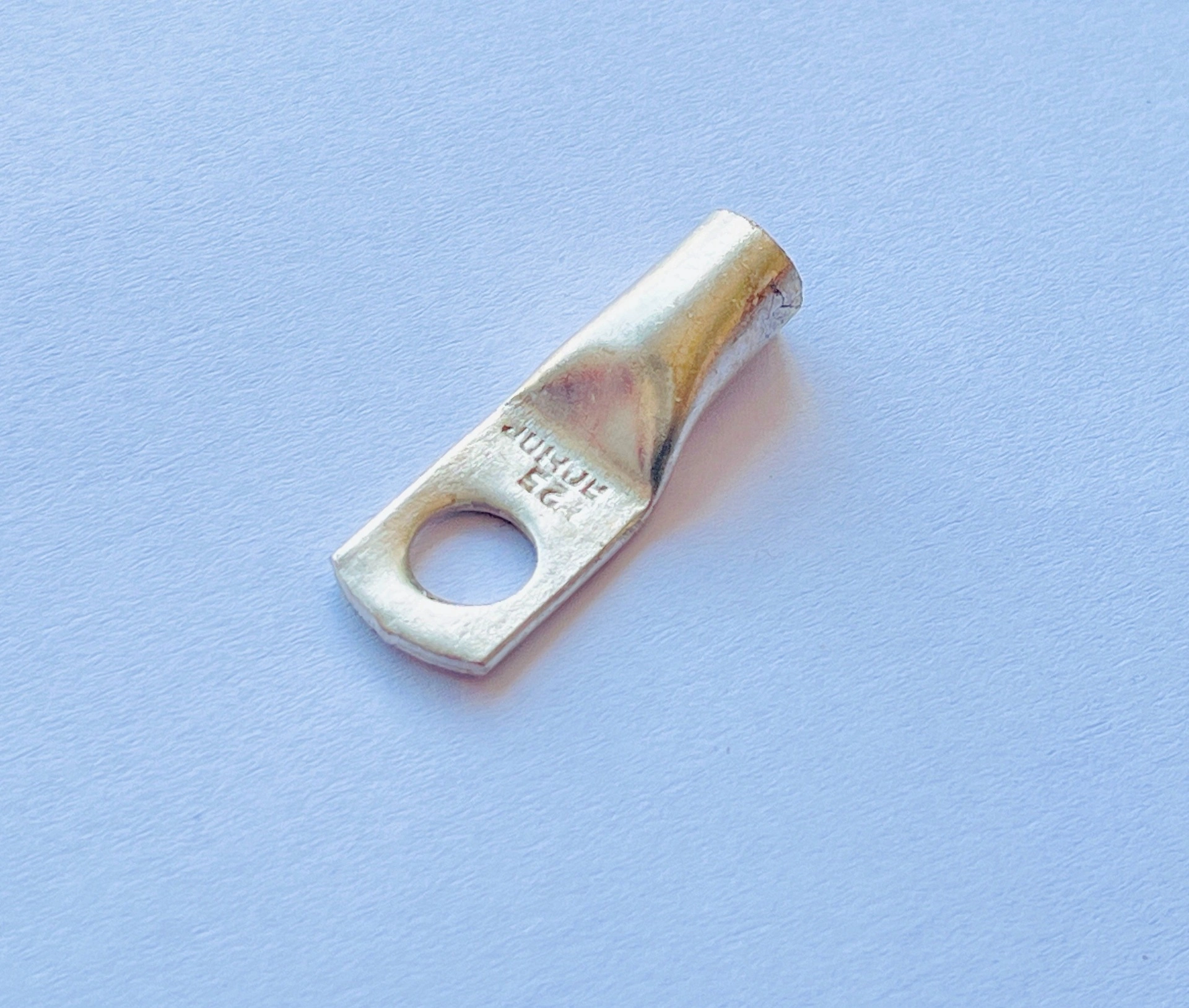 Copper 25mm Tubular Ring Lugs with 8mm Hole