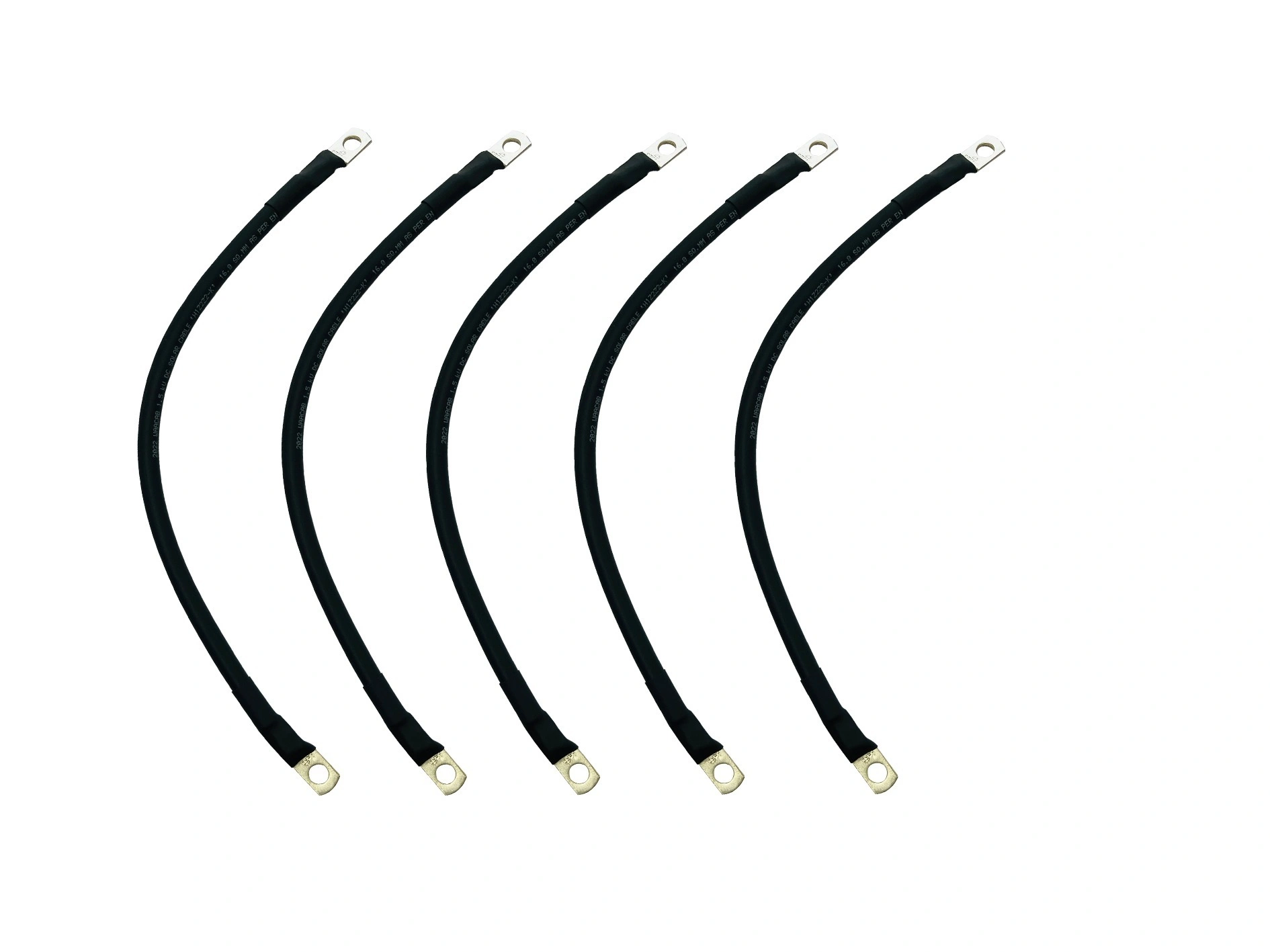 25 Sq. MM DC Battery Connecting Cable with Ring Lugs