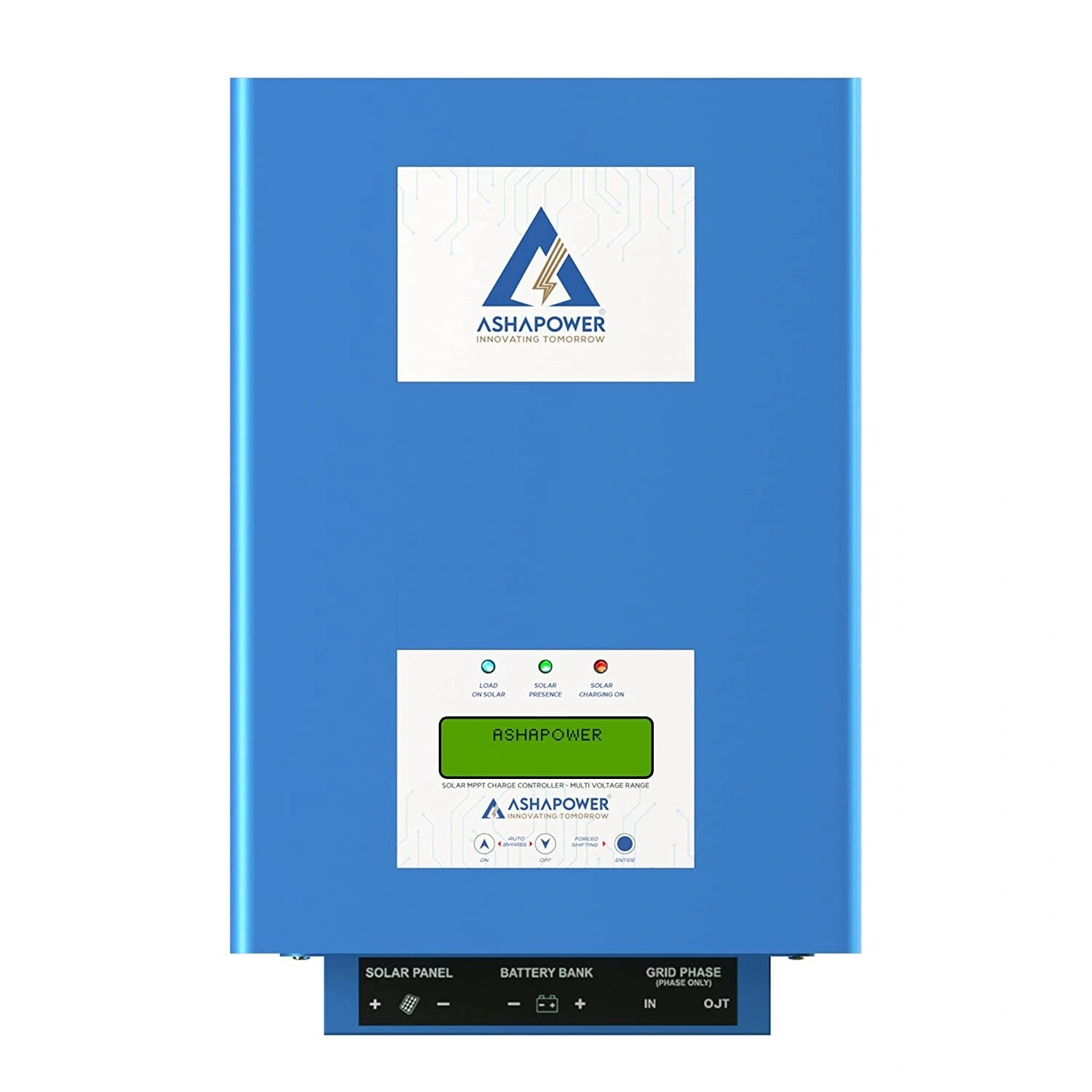 Ashapower Neon 50 12/24/36/48V 50A MPPT Solar Controller SMU (Ver. 9.1)