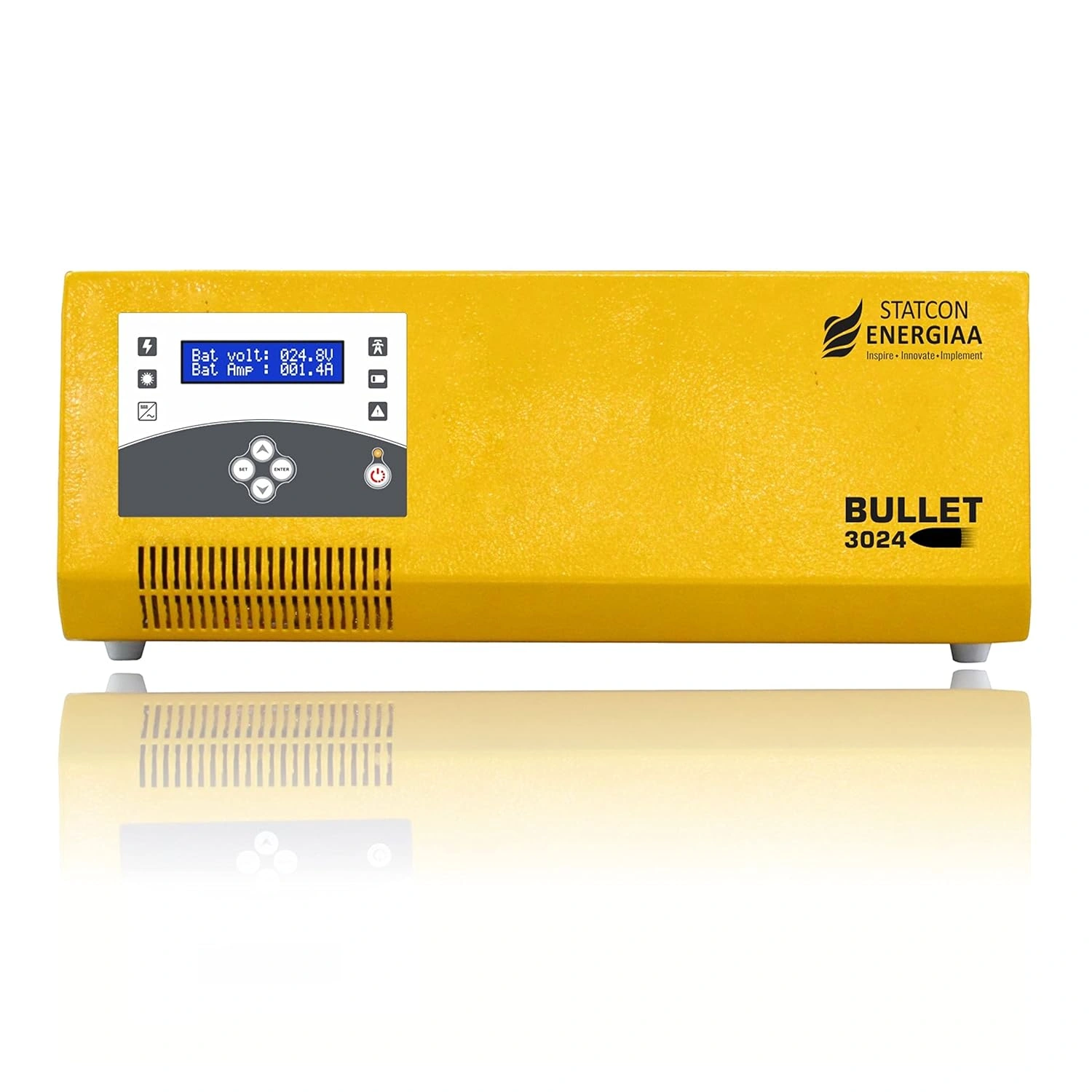 Statcon Energiaa Bullet 3024 24V 70A IGBT MPPT Solar PCU Inverter
