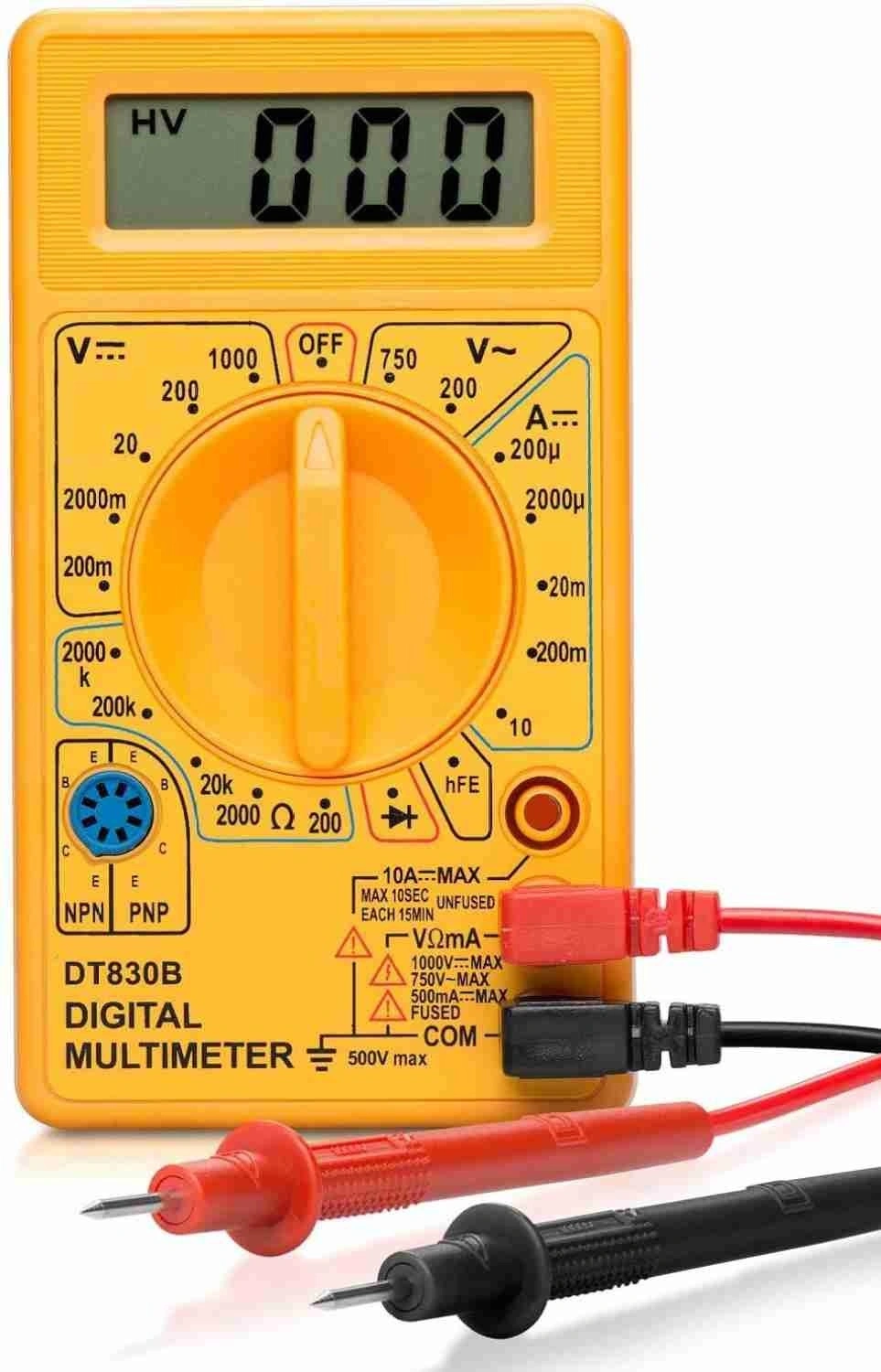 DT 830B DIGITAL MULTIMETER
