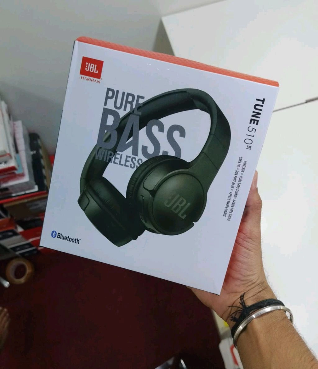 JBL TUNE510 BT Pure Bass Wireless Headphones