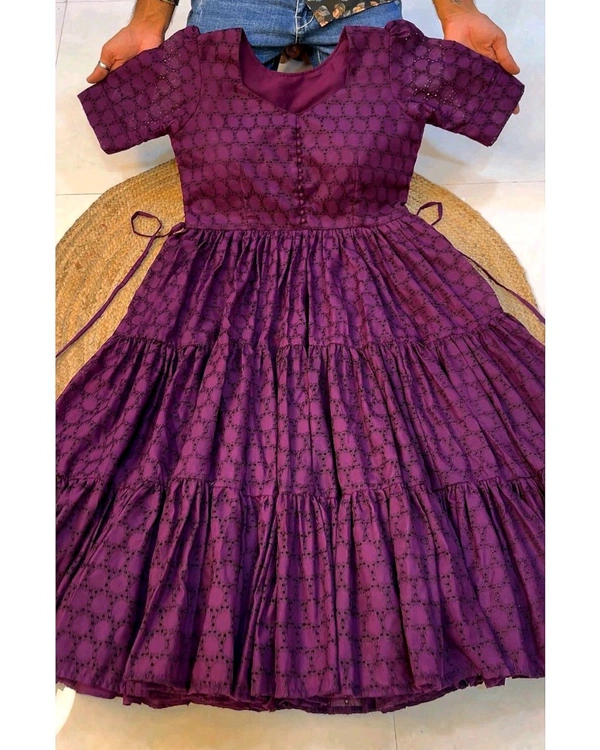 Hakoba 3 layer Midi Gown