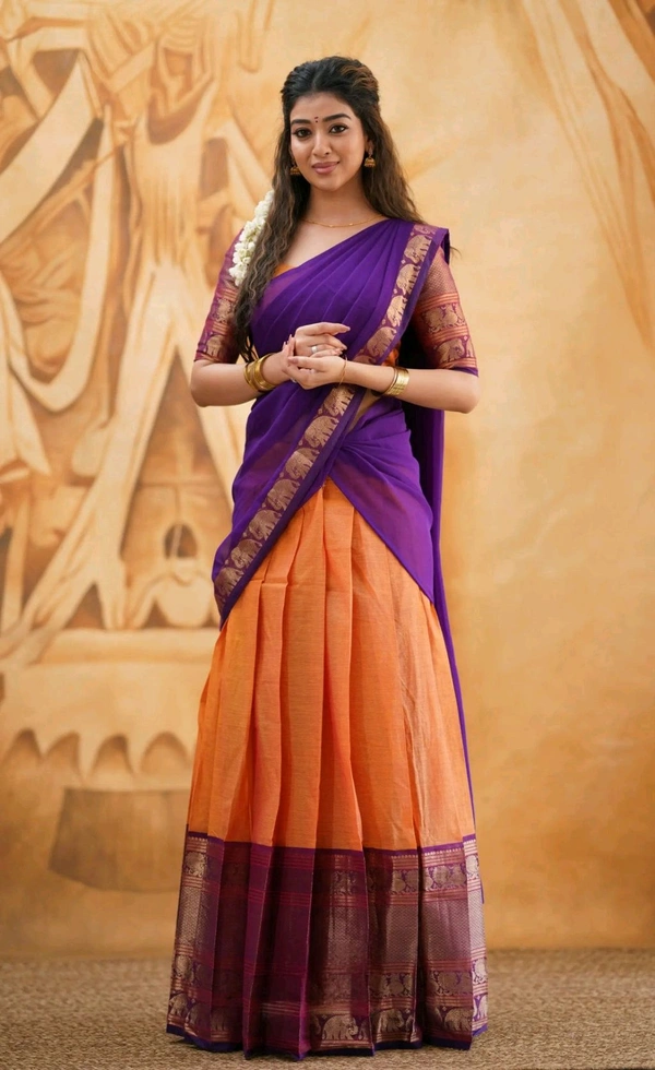 South Indian Traditional Half Saree