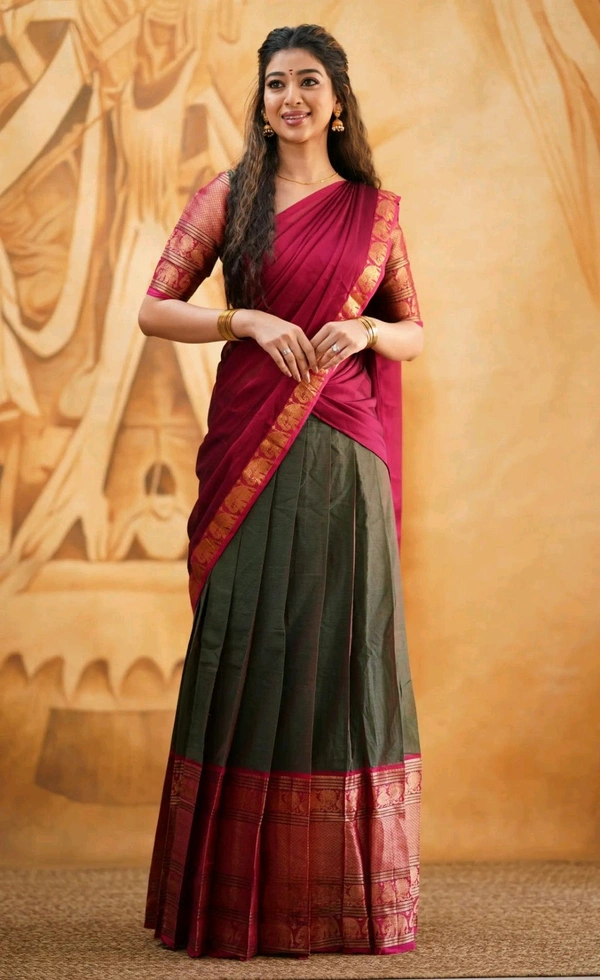 South Indian Traditional Half Saree