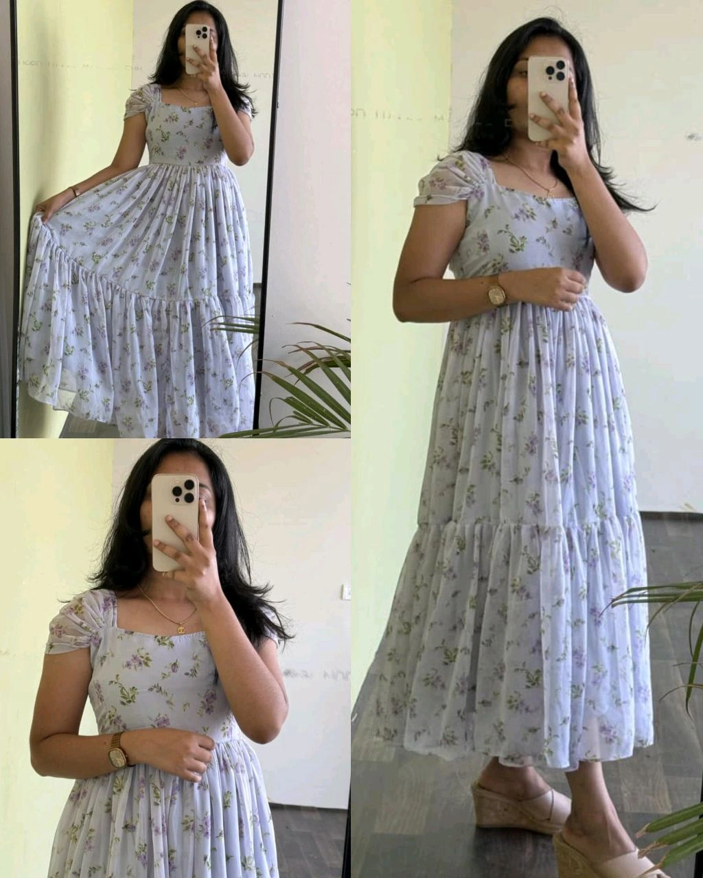 This Unique Style Georgette dress With beautiful colour Adding The ...