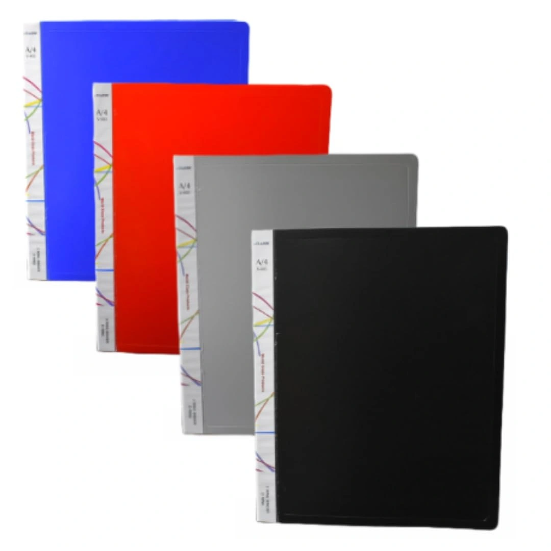 Ring Binder File - A4 Size - 4 Pack (A/4) | Files for Office | Plastic ...