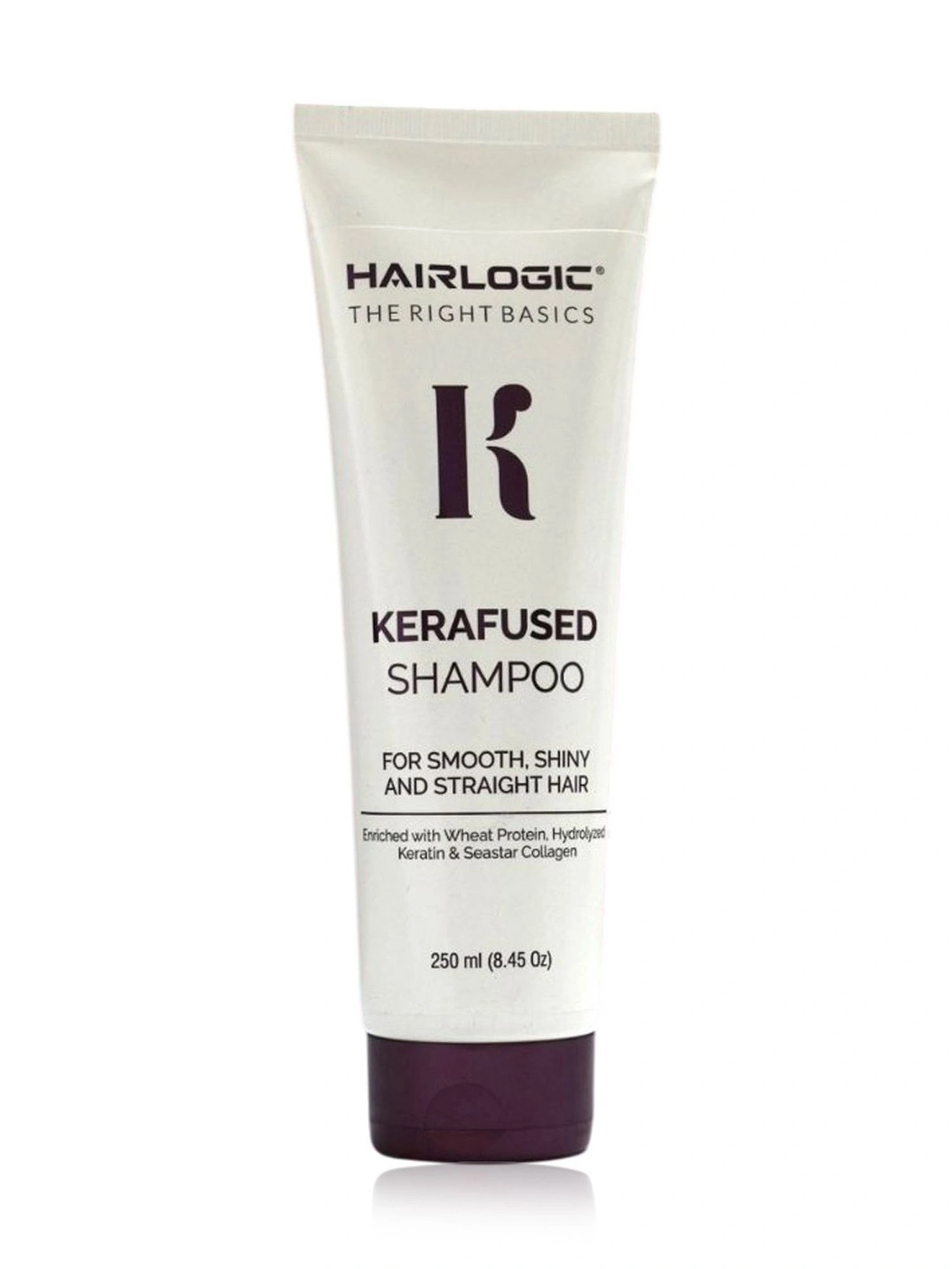 Hair Logic Kerafused Sampoo 250 ml with Wheat Protein, Hydrolyzed ...