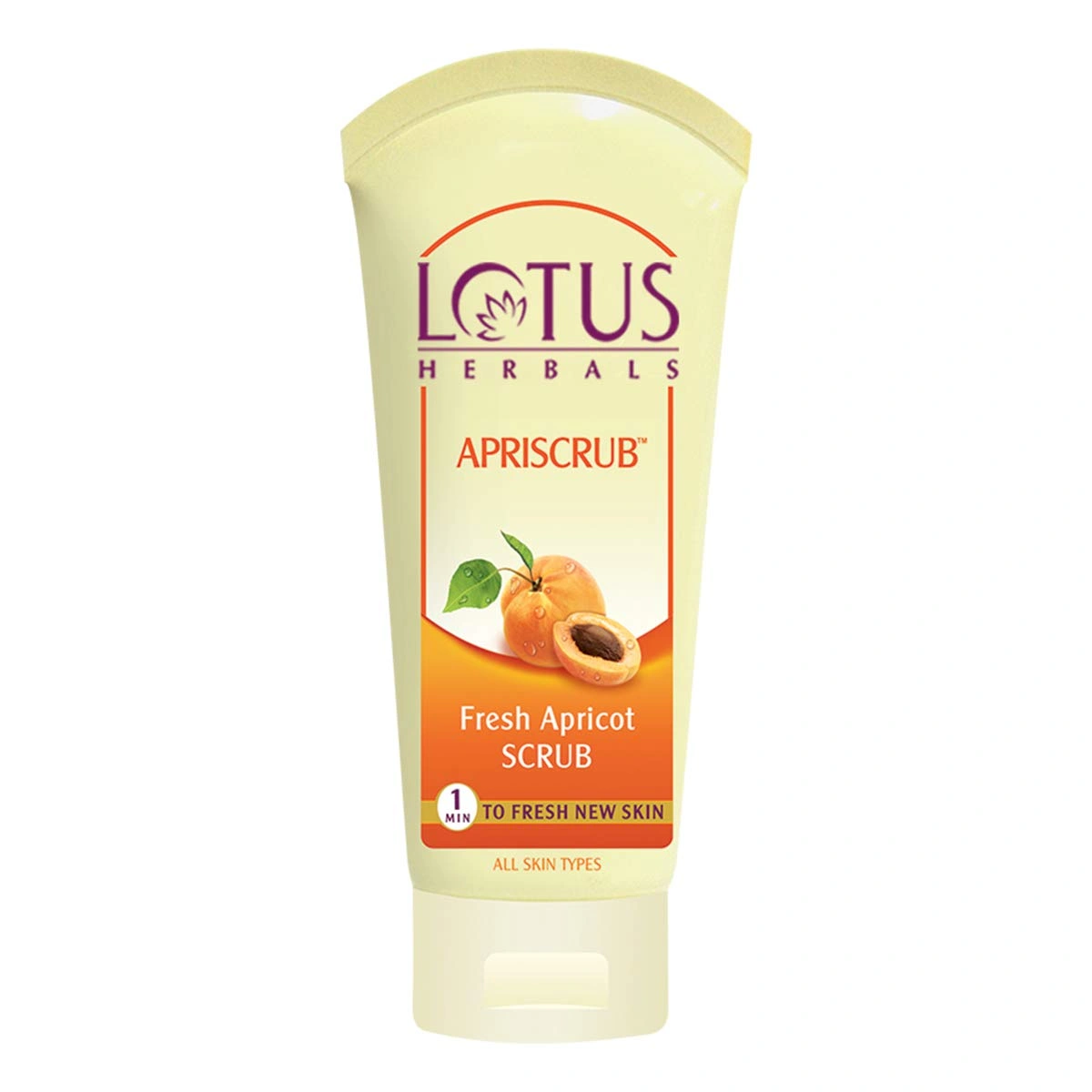 Lotus Herbals Apriscrub Fresh Apricot Scrub, 100 gm | Smooth & Radiant ...