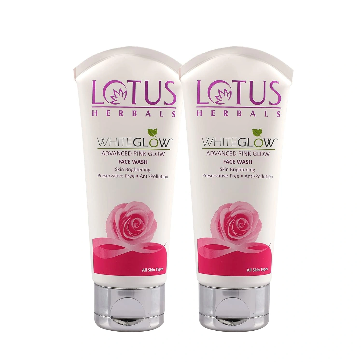 Lotus Herbals White Glow Advanced Pink Glow Face Wash | Brightening ...