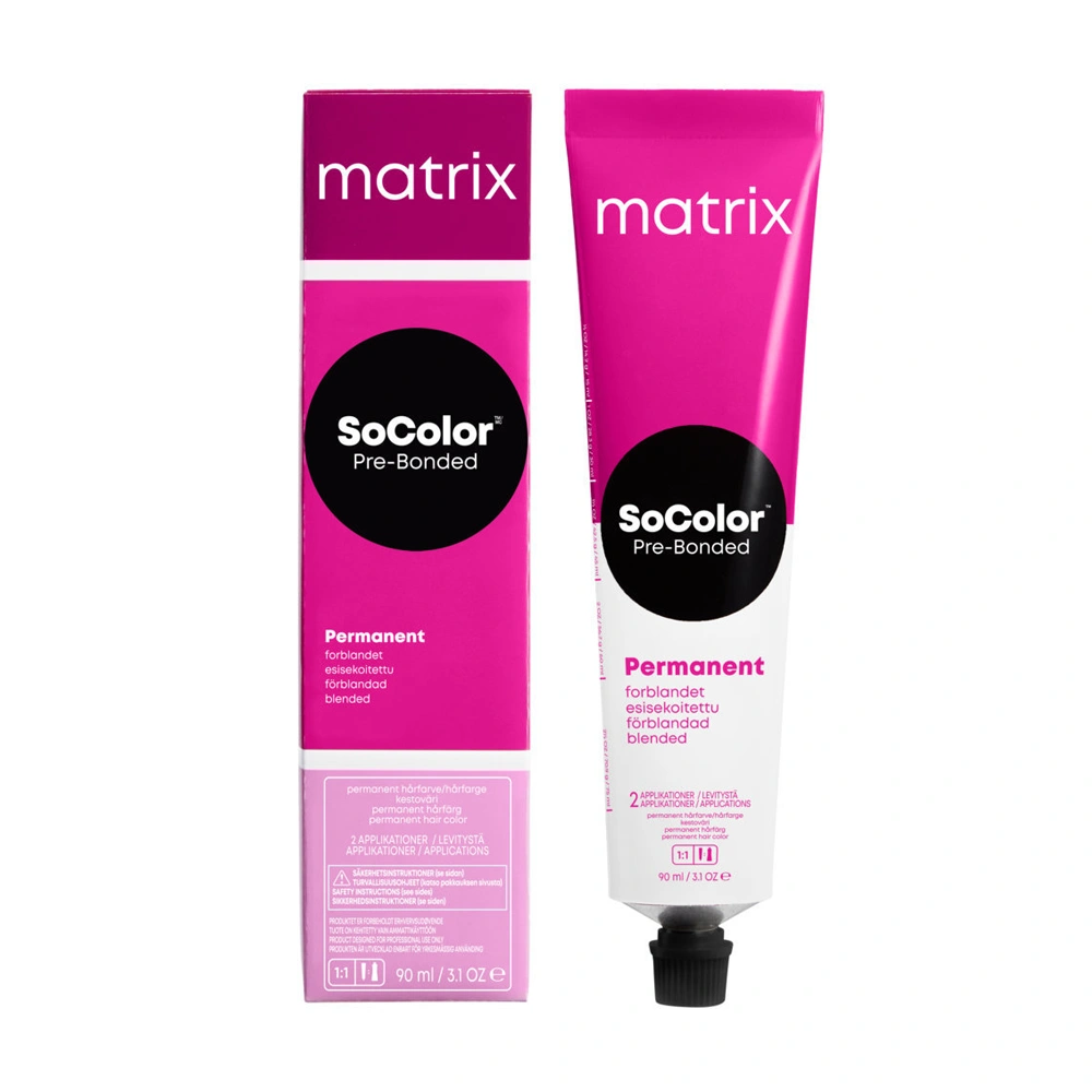 Matrix SoColor Permanent Blended Hair Color Red Light Brown 5R 90ML ...