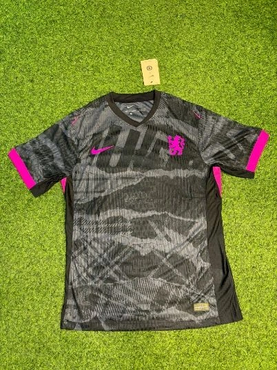 Chelsea Black 3rd Kit Player Edition 24/25
