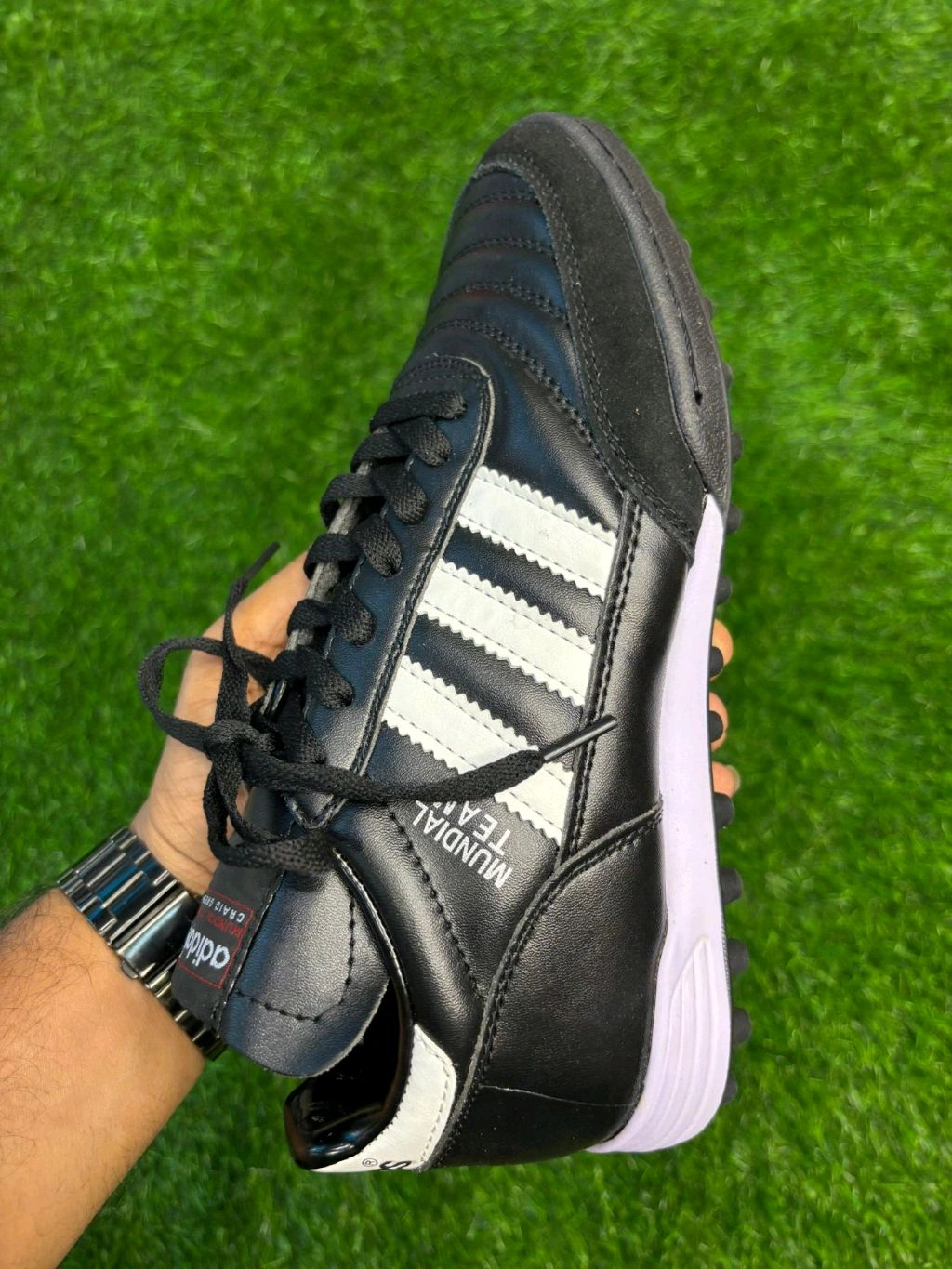 Copa Mundial Black Colour Turf/ Astro Boot With Lace