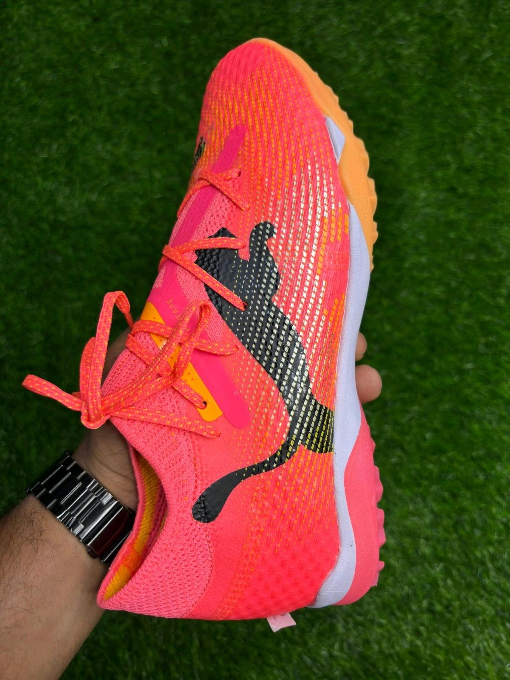 Future Red Colour Astro/Turf Boot With Lace