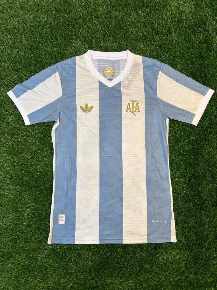 Argentina Home 50th Anniversary Jersey Player Edition
