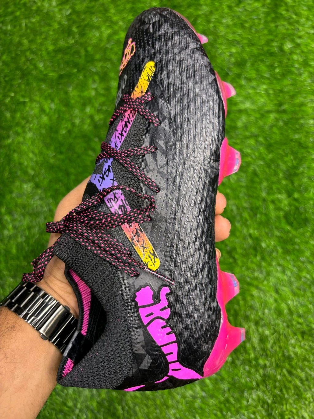 Future 7 Pro FG Boot Black With Lace