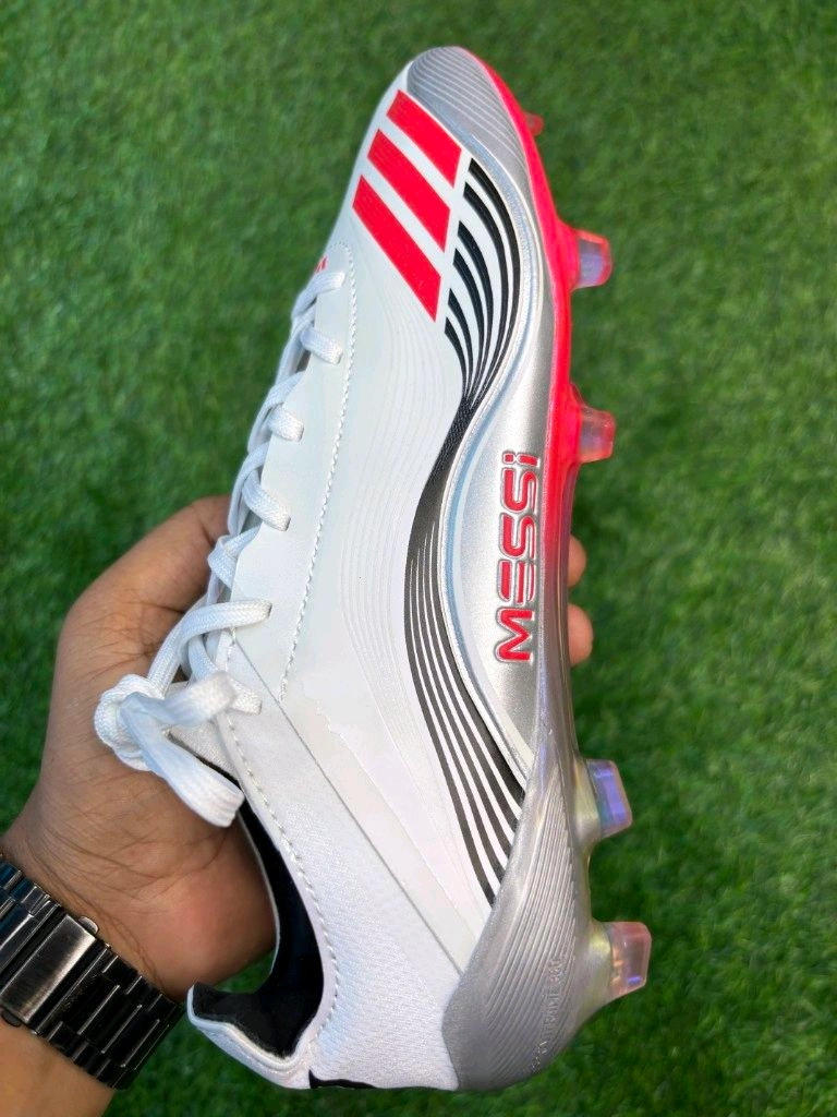 F50 Messi Edition White FG With Lace