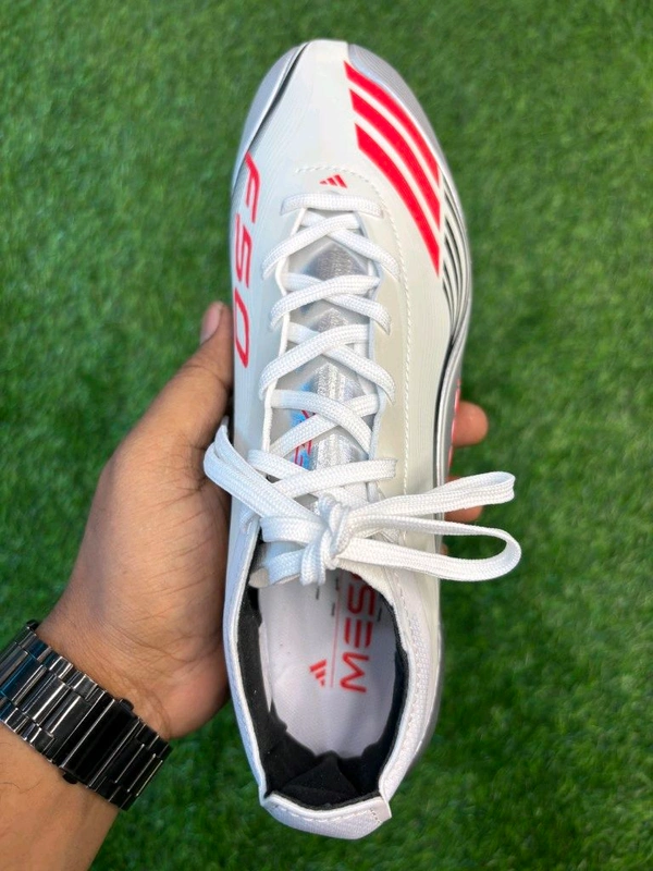 F50 Messi Edition White FG With Lace