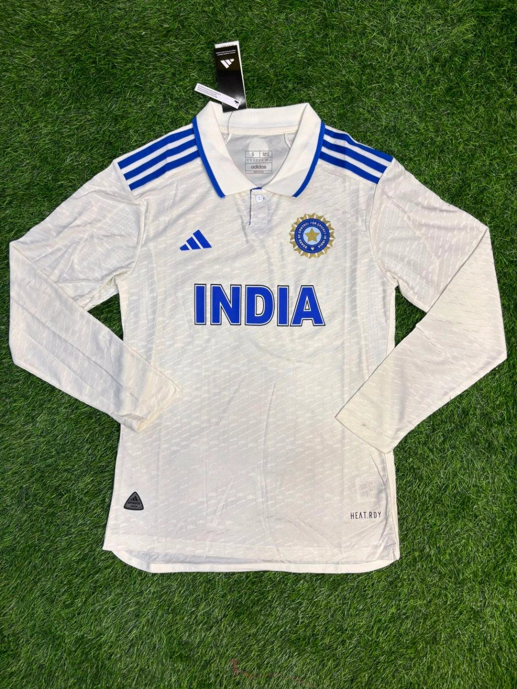 India Cricket Test Player Edition Full Sleeve Jersey