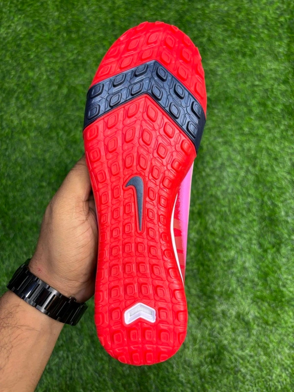 Mercurial Vapor 16 White Red Low-top AG/Turf With Lace