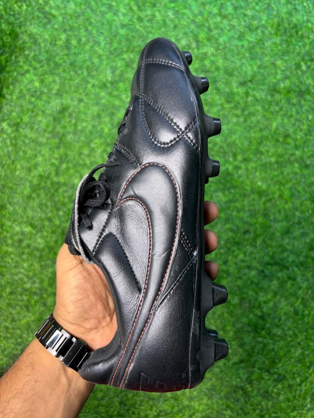 Premier II Black Colour Low-top FG With Lace
