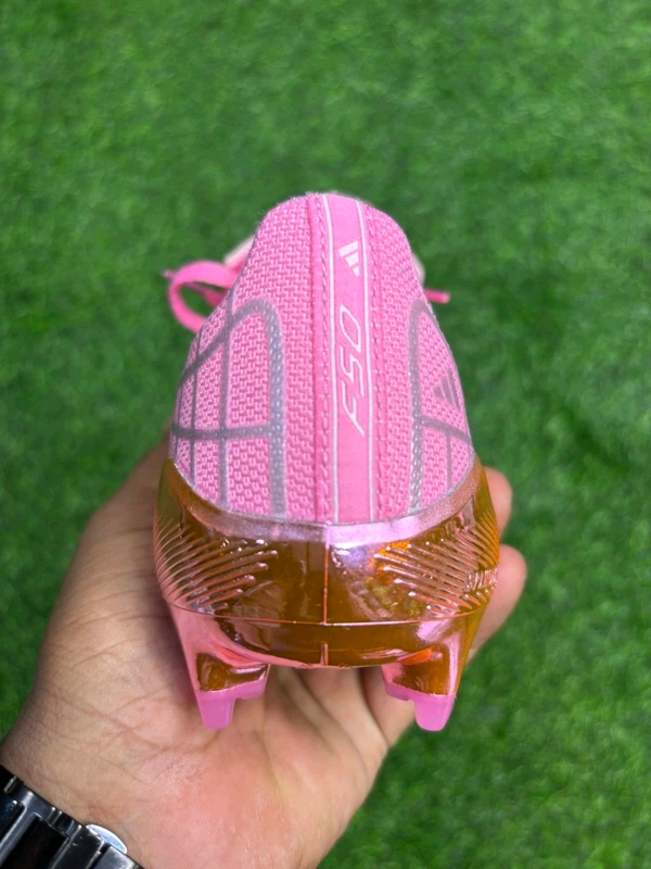 F50 Spider Elite Pink Colour Low-top FG With Lace