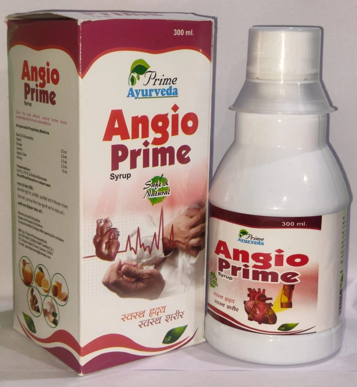 Angio Prime Syp, (Cure Heart Disease & Cholesterol Level)