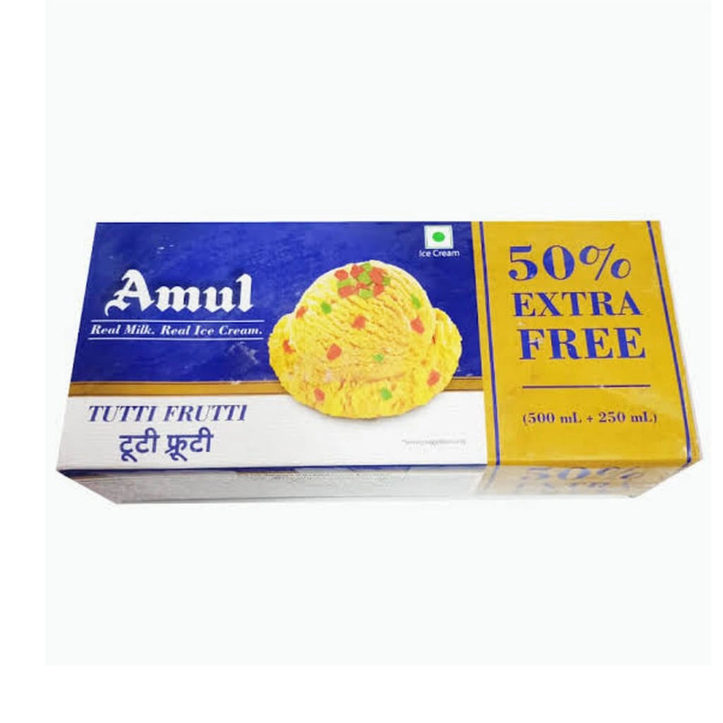 Amul Tutti Frutti Family Pack 750ml
