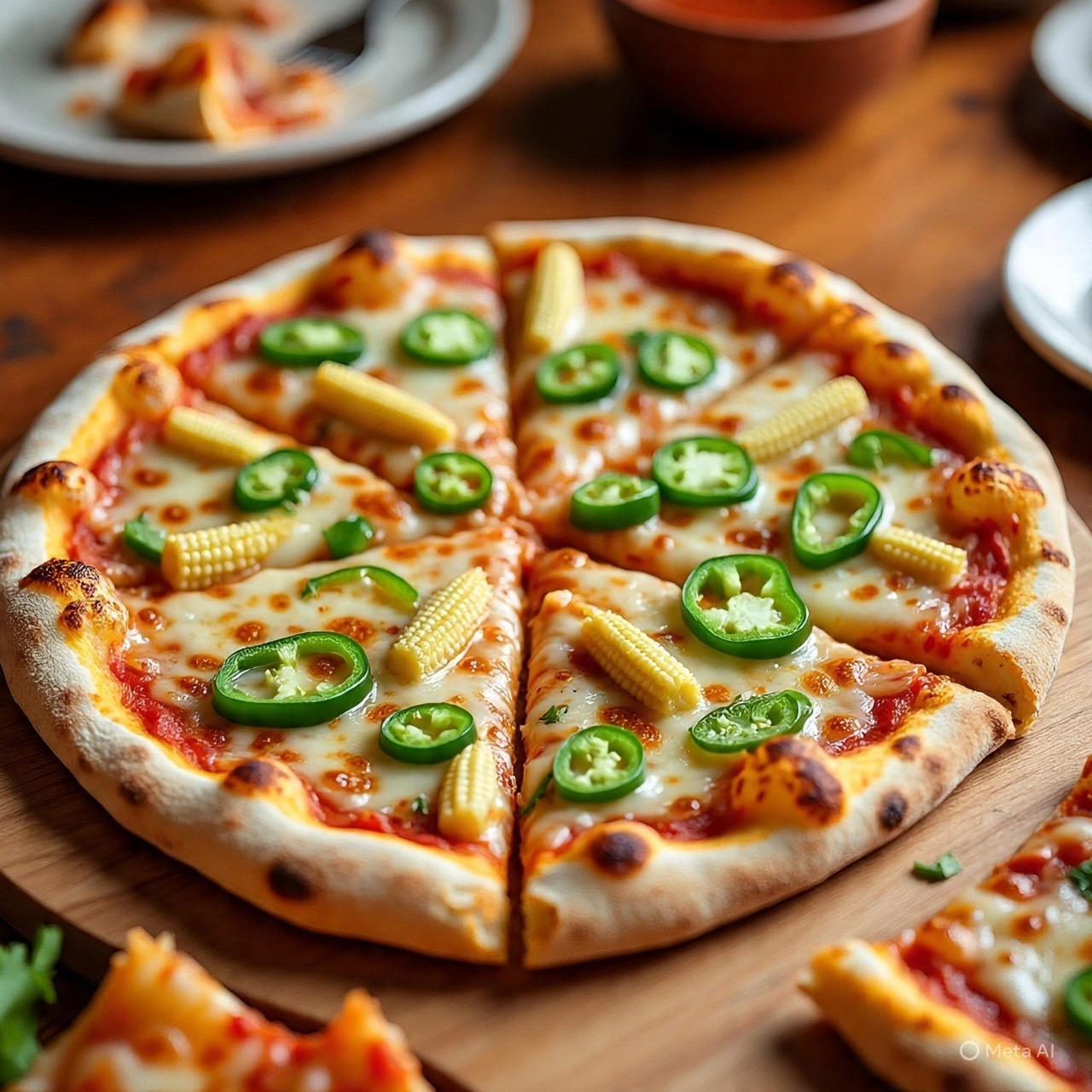 Hot&Spicy Chicken Pizza