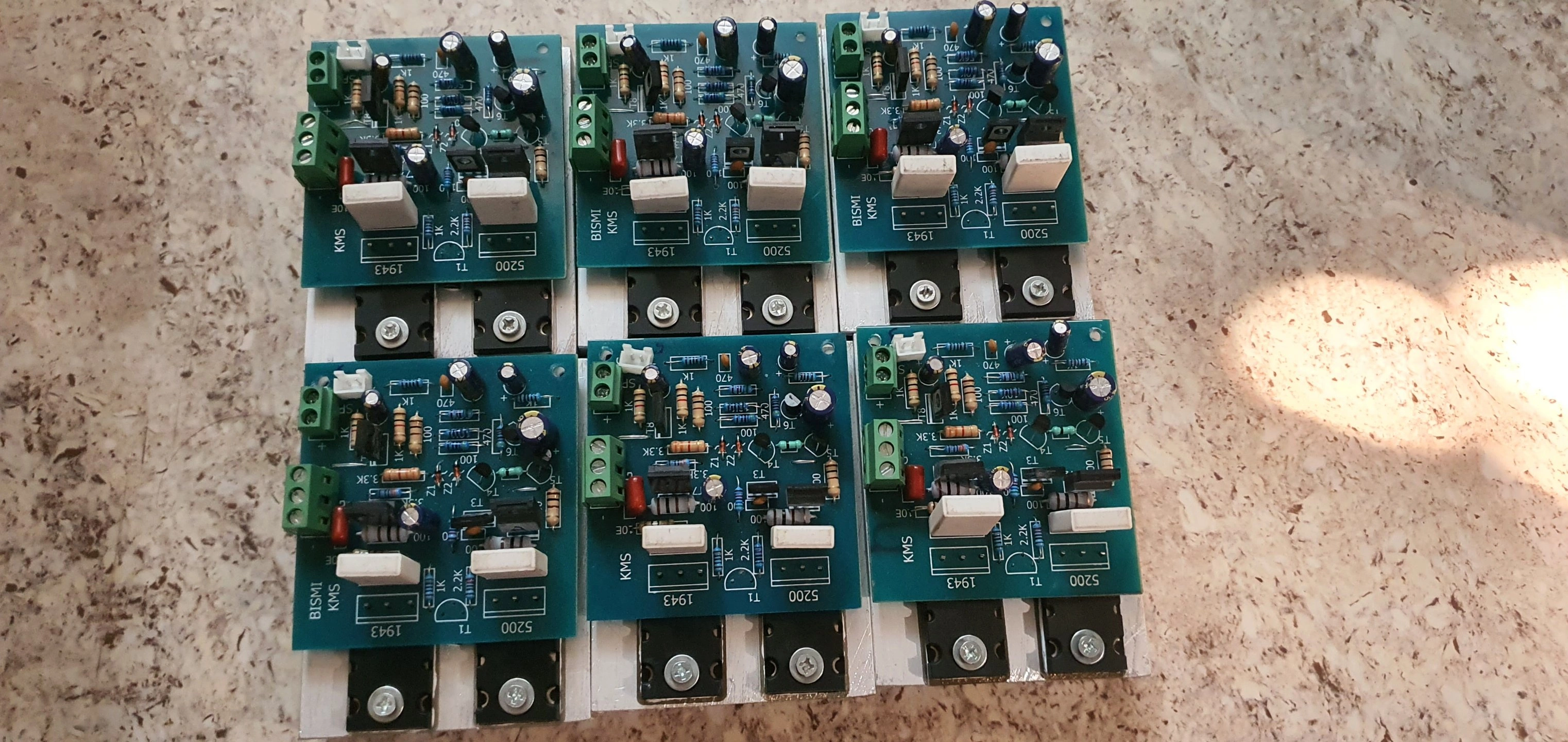100w Transistor Board Bed type Km