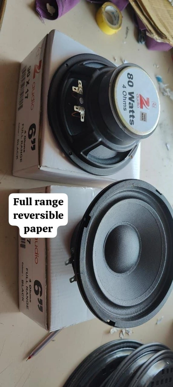 6' FULL RAGE 80WATTS 4OHMS