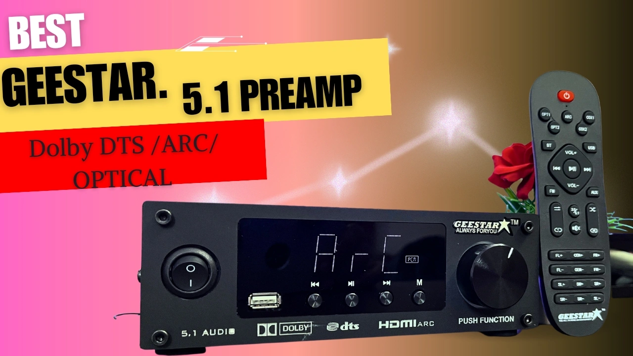 Geestar 5.1 Preamp Unit, Decoder