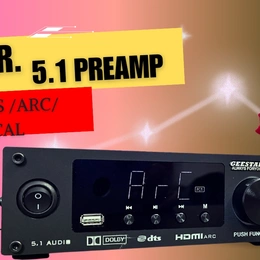 Geestar 5.1 Preamp Unit, Decoder