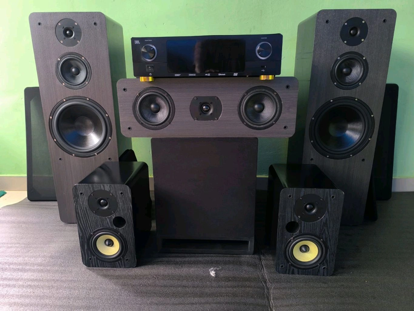 Denx 5.1 Dolby Dts Amplifier