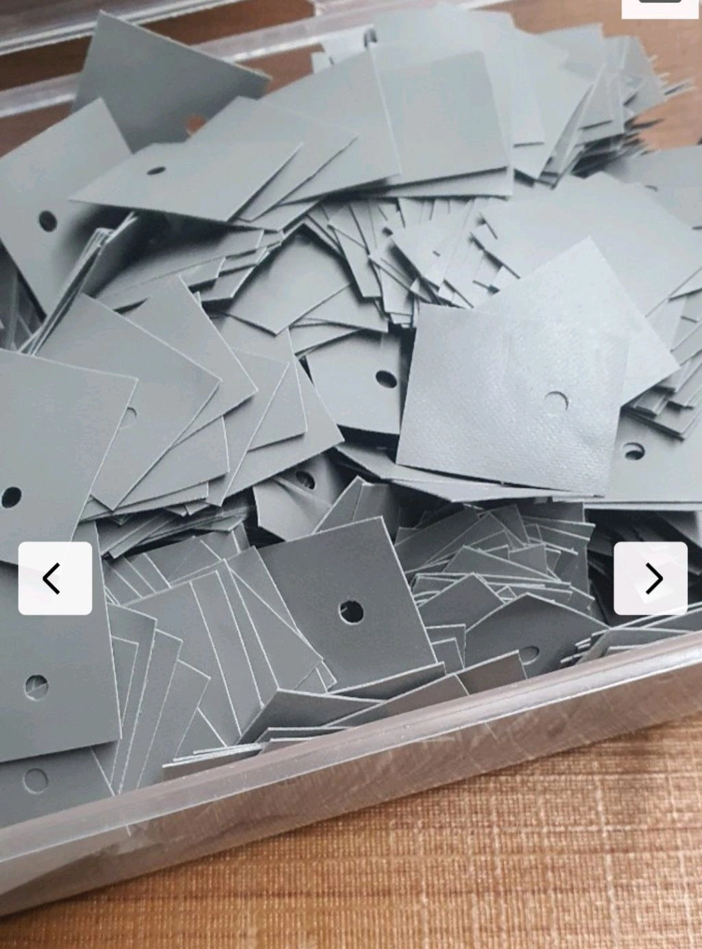 Heat Sinck Insulation Pad For Ic Transistor (15 Piece