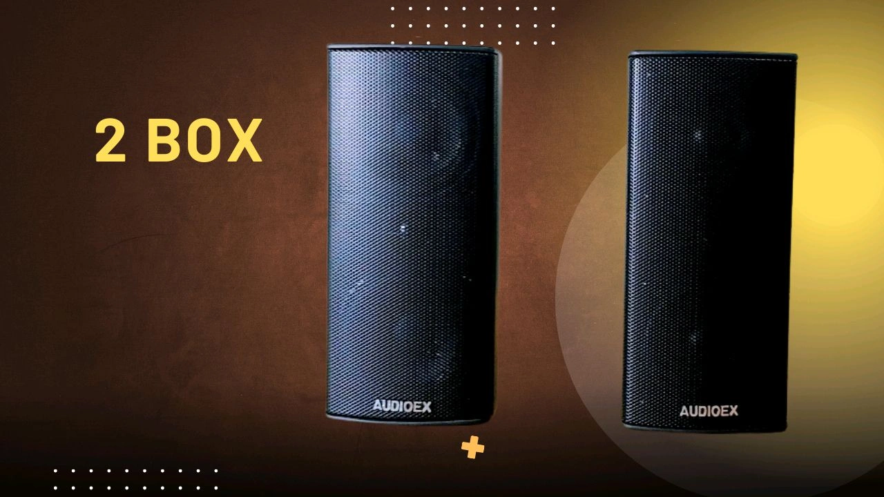 AUDIOEX Hifi Speaker Box 2 Number