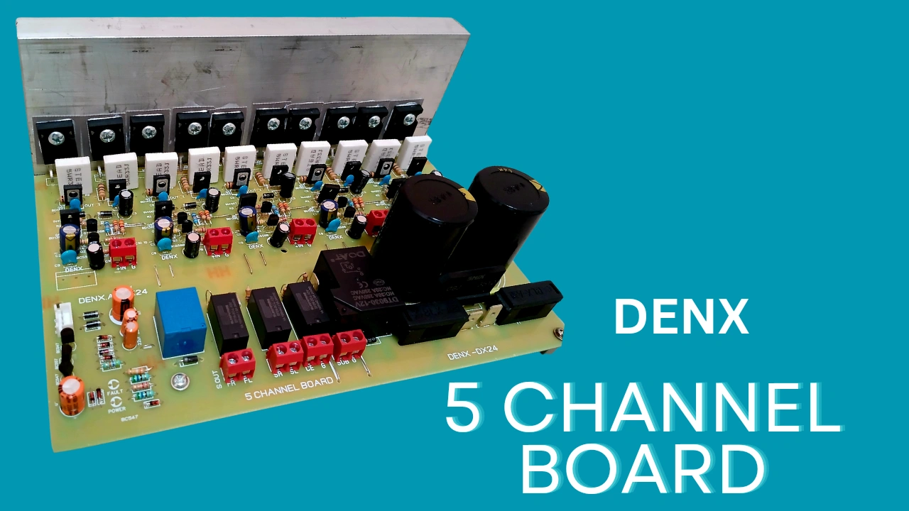 Denx 5 Channel S/p Board And Power Supply