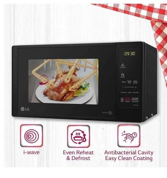 LG 20 L Solo Microwave Oven (MS2043DB, Black)