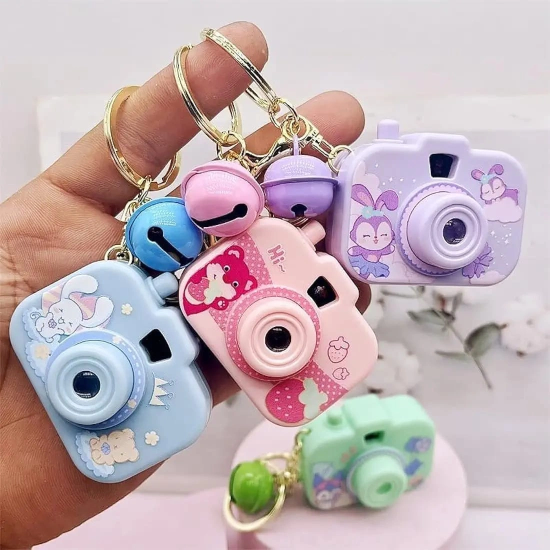 Camera projector fancy keychain Design random only girl or boy choice ...