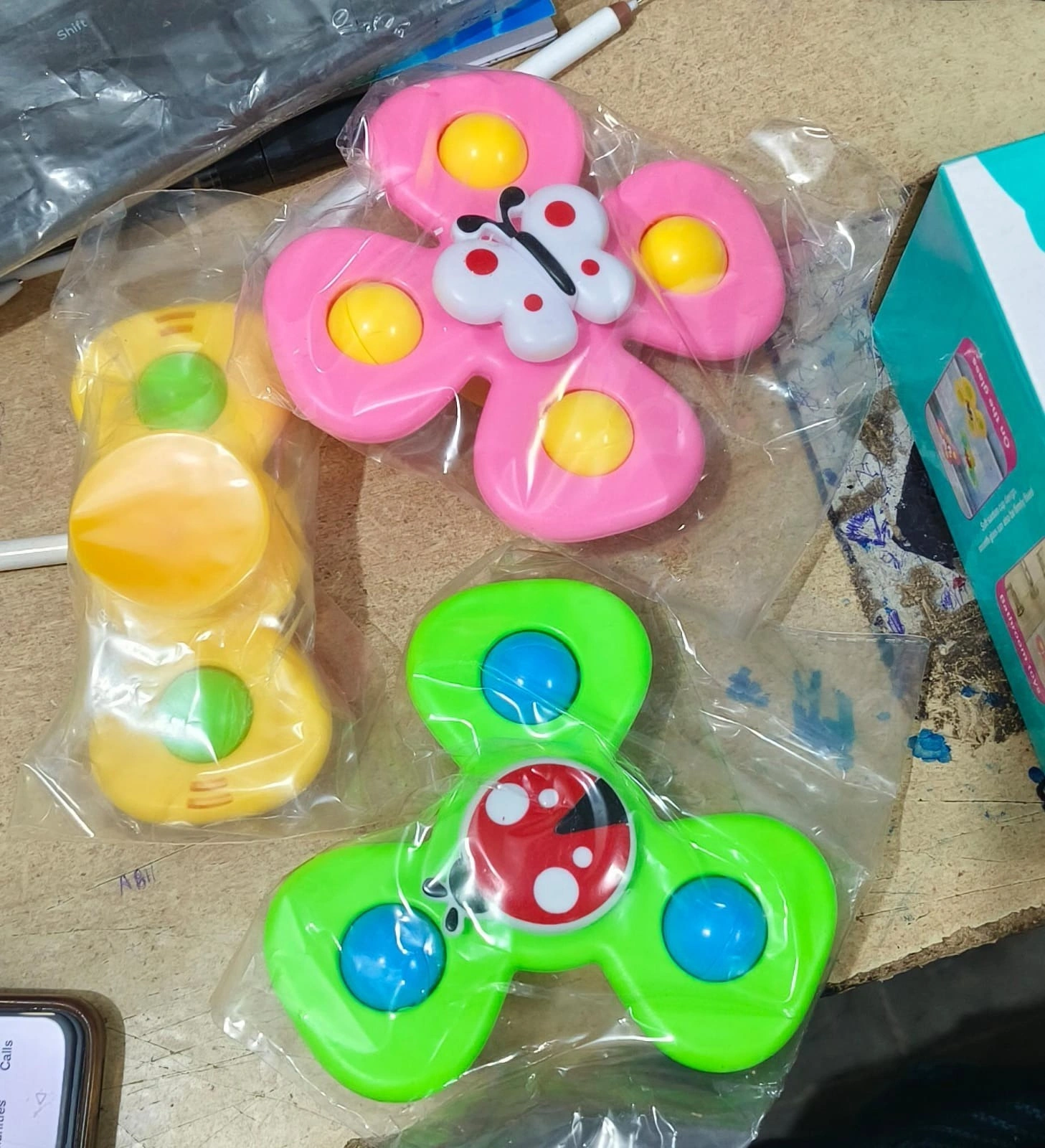 New spinning top set of 3 Premium quality