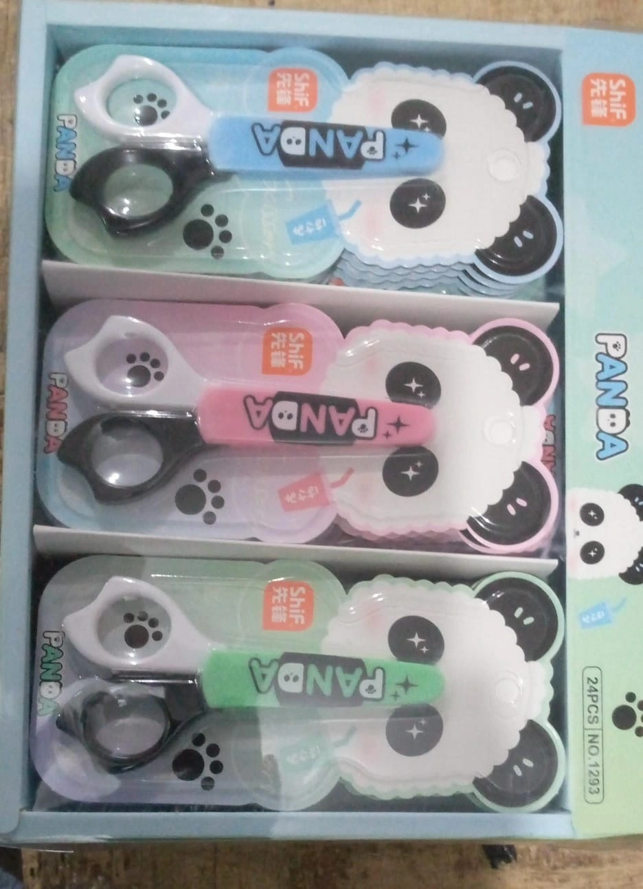New premium quality panda scissors with cover