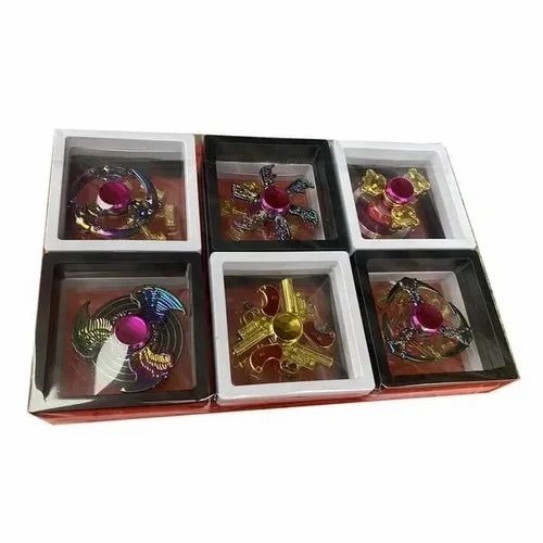 New spinner metallic shiny finish Box packing