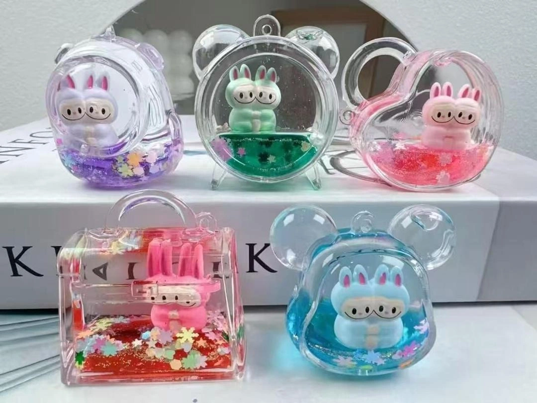 New premium quality water keychain in labubu theme 2 models available ...