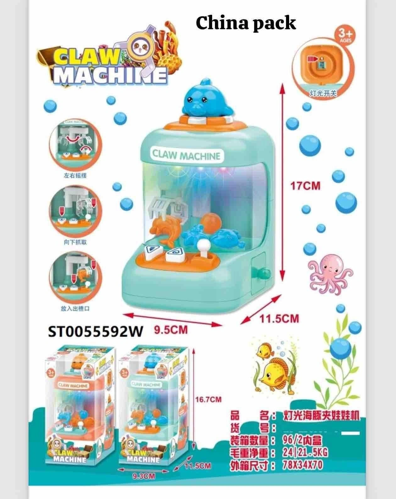 New manual claw machine. Last pc available. Color random only