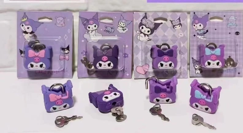 New mini kuromi lock and key