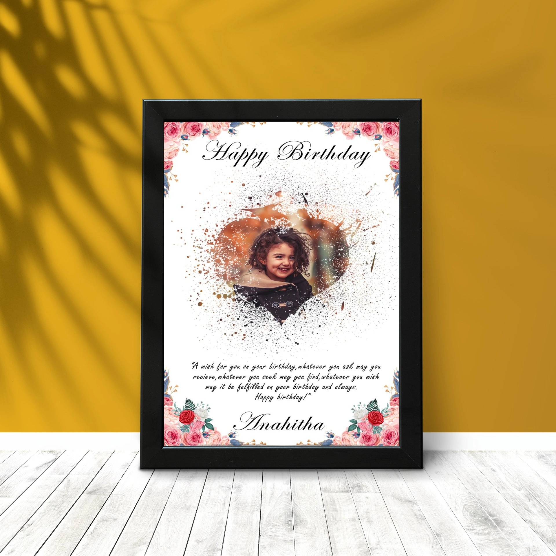 Birthday-04- Personalized Photo Frame