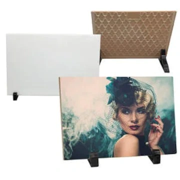 Personalized Photo Printed Sublimation Tile Frame | Custom Ceramic Tile Gift