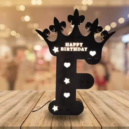 Custom Alphabet Letter - F