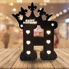 Custom Alphabet Letter - H